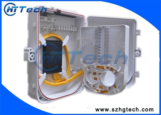 1x8 /1X16 PLC Wall Mounted ftth Distribution Box with PLC Splitter supplier