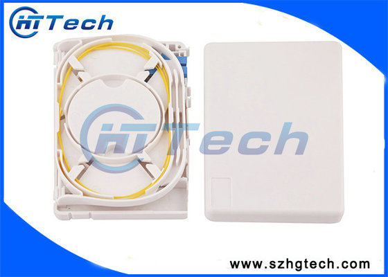 ABS Type 2 Port SC/UPC Fiber Optic Terminal Box SC 1Core Fiber Termination Box supplier