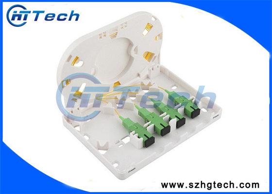 FTTH 4 Port Mini Fiber Optic Terminal Box, 4Core Fiber Distribution Box supplier