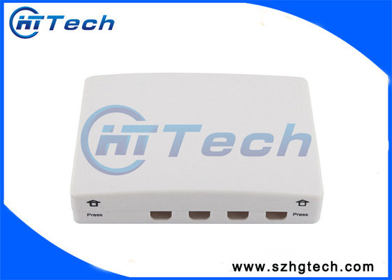 FTTH 4 Port Mini Fiber Optic Terminal Box, 4Core Fiber Distribution Box supplier
