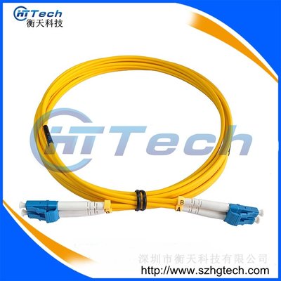 OM3 Duplex 10Gb LC-LC Fiber Optic Patch Cable Aqua Clor OM3 LC-LC Patch Cord supplier