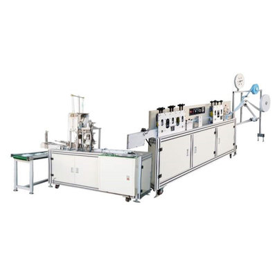 Disposable KN95 N95 Mask Making Machine Non Woven Taiwan Full Automatic