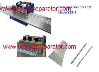 China LED T8 Tube PCB Depanelizer V  Cut PCB Depanelizer With Japan Circular Blades supplier