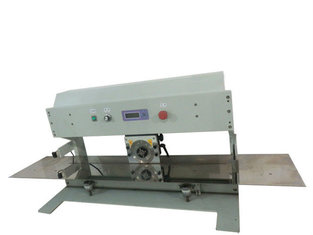 China Motorized PCB Depaneler For SMT Assembly With Electronic Eye Keep Worker Safe supplier