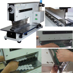 China Air Driven PCB Depaneler With Two Linear Blades For Aluminium supplier