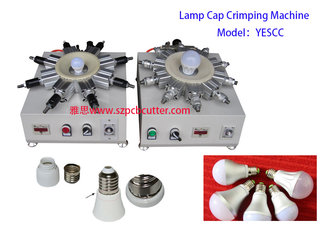 China B22 Lamp Cap Holder Crimping Punching Machine For LED Cap Punching supplier