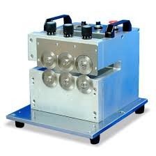 China PCB Cutter For LED Aluminium PCB Board Depaneler With Six Round Blades supplier