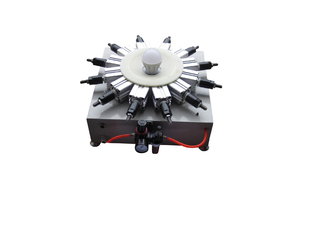 China LED Lamp Cap Holder Crimping Punching Machine For E27 B22 E40 Lamp Cap supplier