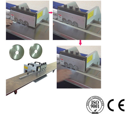 V Groove PCB Cutting Machine Motorized PCB Separator With One Year Warranty supplier