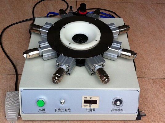 E27 B22 E22 Bulb Cap Hole Crimping Tool For LED Bulb Cap Hole Punching Machine supplier