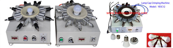 LED Bulb Cap Crimping Machine For B22 E27 LED Bulb Cap Production Assemble Machine supplier