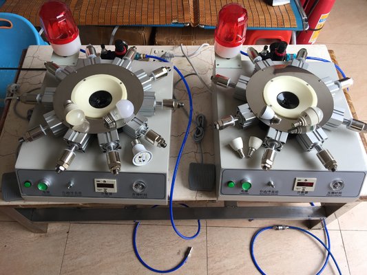 B22 E14 E27 Bulb Cap Crimping Punching Machine For LED Lighting Production supplier