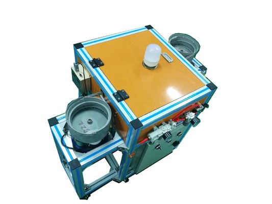 E27 B22 LED Bulb Cap Punching Crimping Nailing Testing Machine LED Assembly supplier