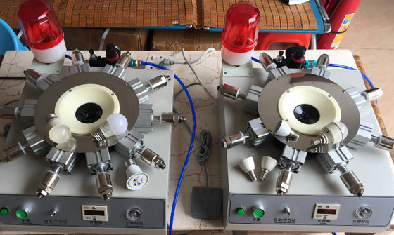 B22 E27 Crimping Punching Machine For B22 E27 Bulb Cap Crimping Punching supplier