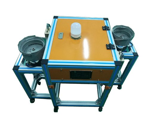 E27 Bulb Cap Crimping Nailing Riveting Testing Machine For LED Bulb Cap Assembly supplier