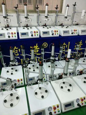 Bulb Cap Glue Dispenser E27 Bulb Cap Glue Dispenser Robot For Bulb Adhesive Robot supplier