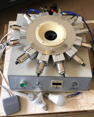 Lamp Cap Punching Crimping Tool For Bulb Cap Nailing Punching Crimping supplier