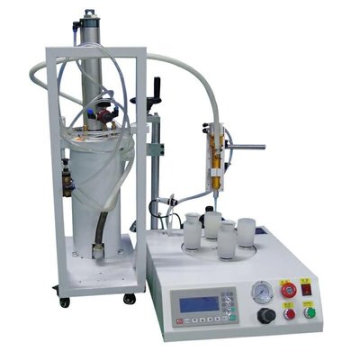 B22 E27 Bulb Cap Production Machinery Glue Dispensing Machine Adhesive Robot supplier