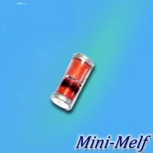 0.5W Zener Diode Bzv55c2V0-Bzv55c75 Minimelf 1206 SOD-80C