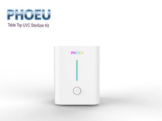 PM2.5 purification Table top mini purifier with UVC LED disinfection and active carbon super quiet design