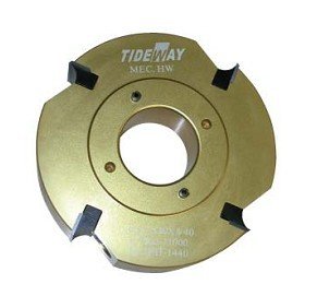 Changeable Stackable Planer Shaper Cutter Head for Producing Grooves, Plane
