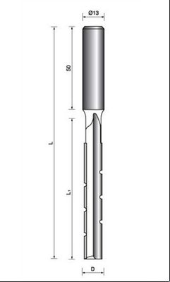 OEM Brad point / V point mortising TCT drill bits (13MM shank)