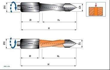 Carbon steel and carbide TCT drill bits for multiple drilling machines