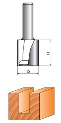 Long blade cleaning bottom bit