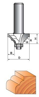 Classical Mounlding bit