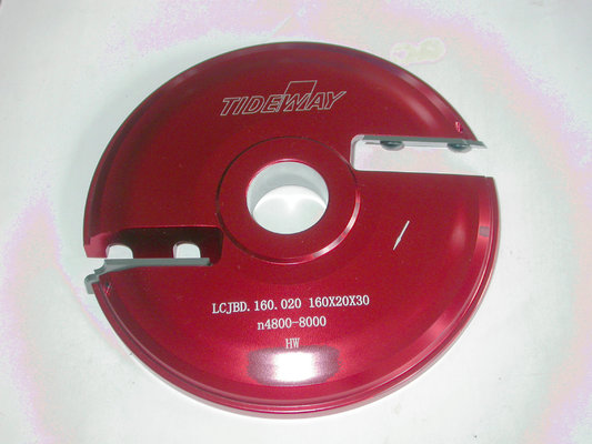 Red round aluminum body Panel paising shaper cutter head