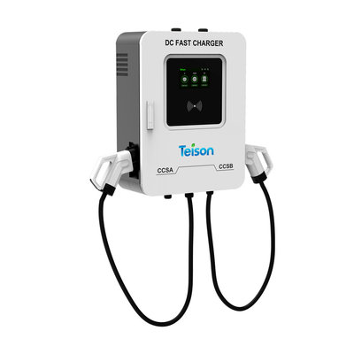 Teison manufacturer 40KW DC home ev fast charging station for Electric vehicle 2*CCS