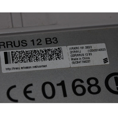 KRC 161 282/2 R1J RBS6601 RRUS 12 B3 BML 901 214/1 R1B AC PSU