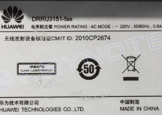 Wireless Base Station GSM BTS For Huawei DBS3900 210231935910AB007065 DRRU3151-fae