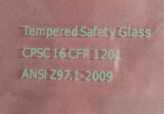 ANSIZ97.1 Straight Corner Shower Enclosure Glass Tempered Safety supplier