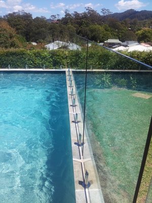 10mm Swiming Pool Fencing Glass Heat Soaked Thermal stability supplier