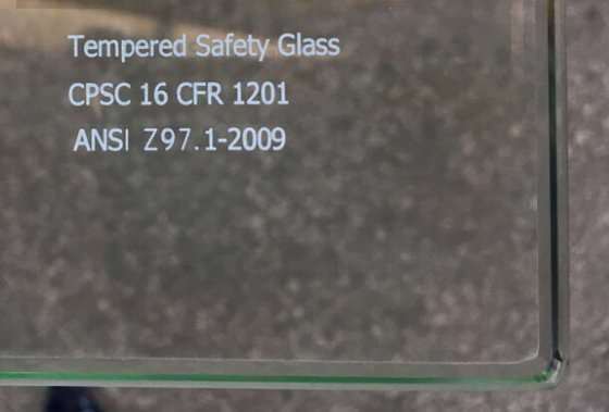 Transparent Tempered Glass Shelves High Strength For Store Security supplier