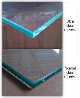 Outdoor Architectural Glass Panels With Polished Edges Transparent supplier