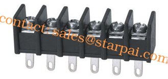 China Barrier Terminal Block High Power Automotive Terminal Block picth 7.62mm supplier
