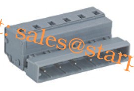 Spring-cage Clamp Terminal Male Standard Style Pitch: 7.5mm/0. 295in supplier