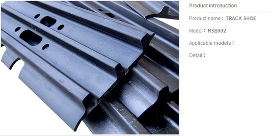 Mining Machinery Excavator Spare Parts Excavator Track Shoe, Bulldozer Track Shoe For Digging