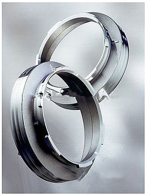Bearing Stenter Machine Parts , Ring For Rotary Screen Rollor Printing Machine