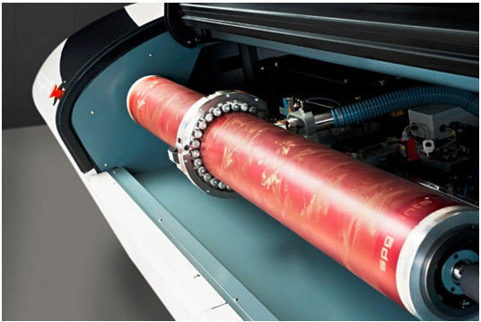 Fabric Printing Rotary Nickel Screen , Accurate Textile Screen Printing Mesh 125V