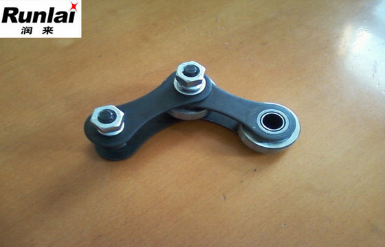 Stainless Steel Stenter Machine Parts Chain For Oxygen Bleaching Range OEM / ODM