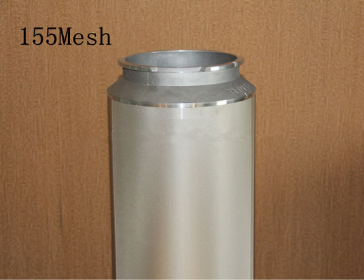 High Open Area Rotary Screen Printing For Textile Printing Machinery 155 Mesh