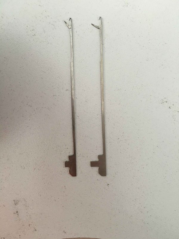 Customized Knitting Machine Steel Needle With Flat Hipile Transfer Type