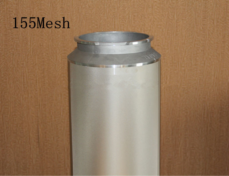 High Open Area Rotary Screen Printing For Textile Printing Machinery 155 Mesh