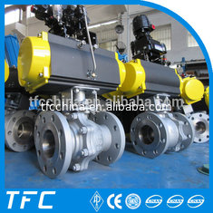 Valve Manufacturer Stainless Steel Pneumatic Actuatored Valves