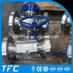 duplex steel reduced bore A182 F53 ball valve