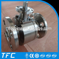 API 6D anti static flange ball valve