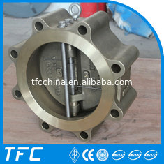 lug type aluminum bronze duo check valve